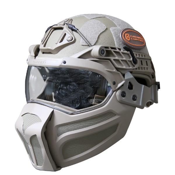 Ballistic Protective Hard Mandible For High Cut Model Helmets - Garanti ...