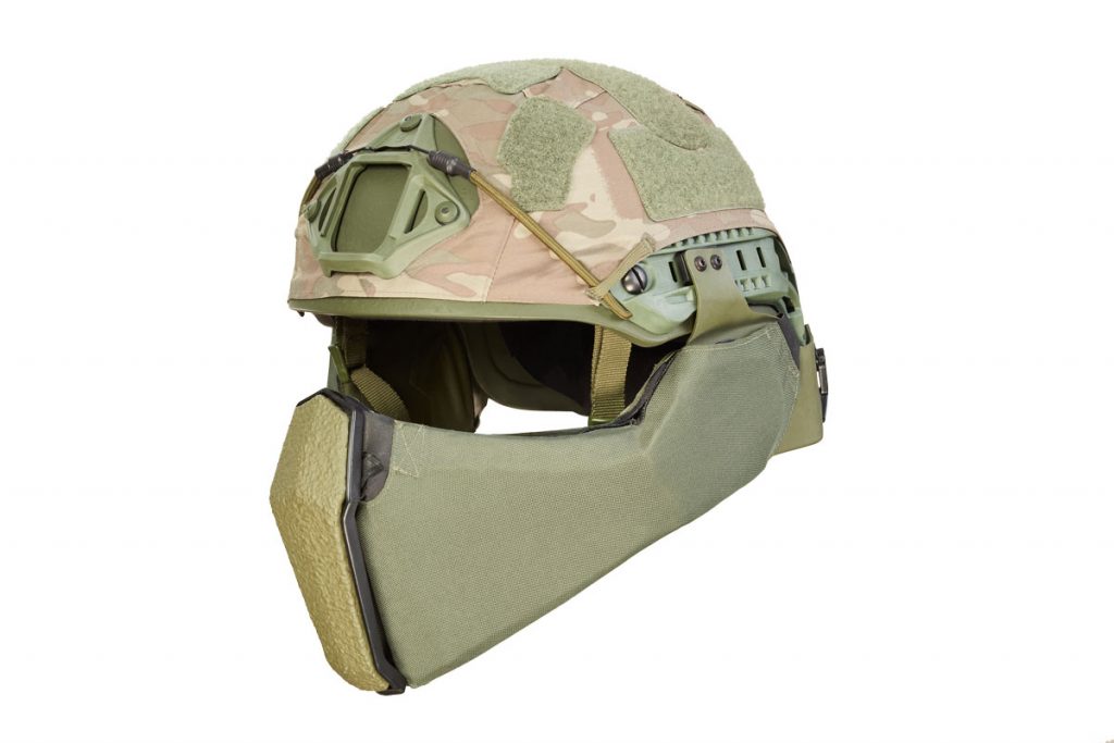 SOFT BALLISTIC MANDIBLE WITH HARD BALLISTIC FRONT PIECE – Garanti Kompozit